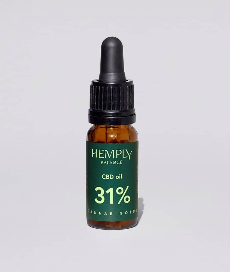 CBD hemp oil 31% 3100mg cannabinoids - Hemply Balance